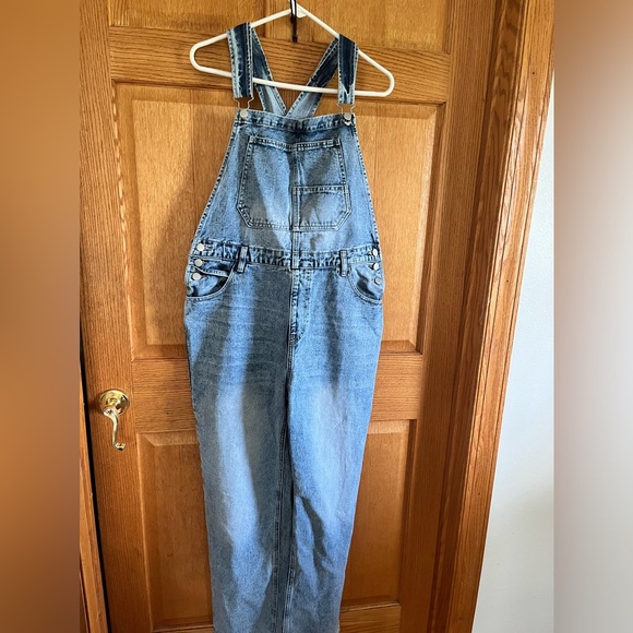 Pink Lily | Pants & Jumpsuits | Pink Lily Denim Jean Bib Overalls ...